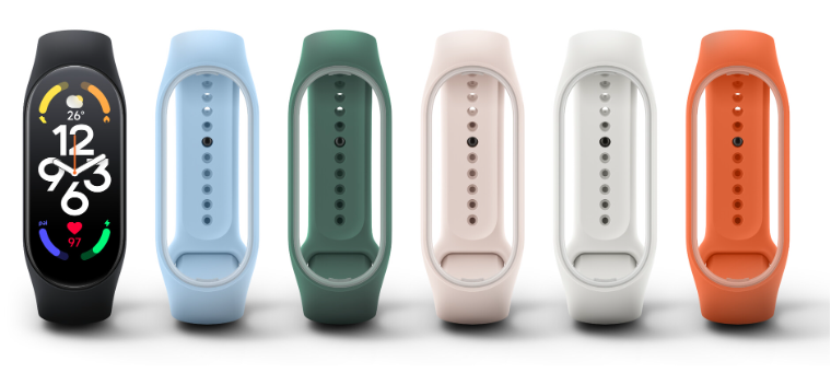 XIAOMI pašček za uro Band 7 roza