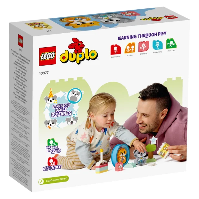 LEGO DUPLO 10977 Moj prvi kužek in mucka z zvoki