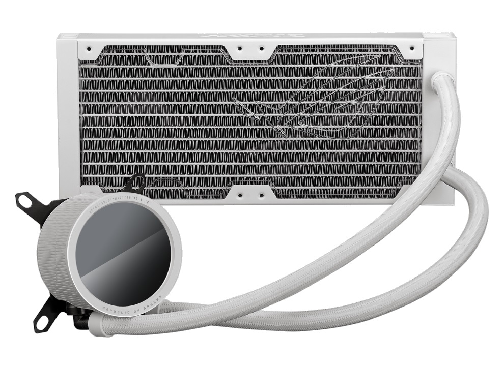 ASUS ROG RYUO III 240 ARGB white edition all-in-one CPU liquid cooler ...