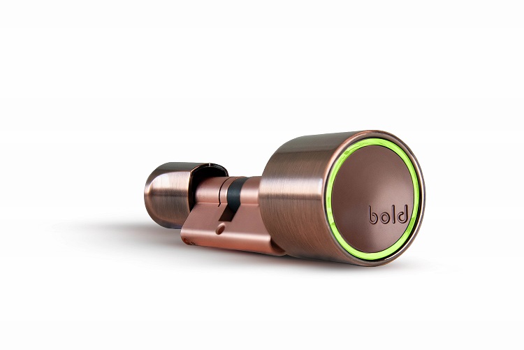Pametna ključavnica za vrata Bold - cilinder SX-33 - baker- Bold