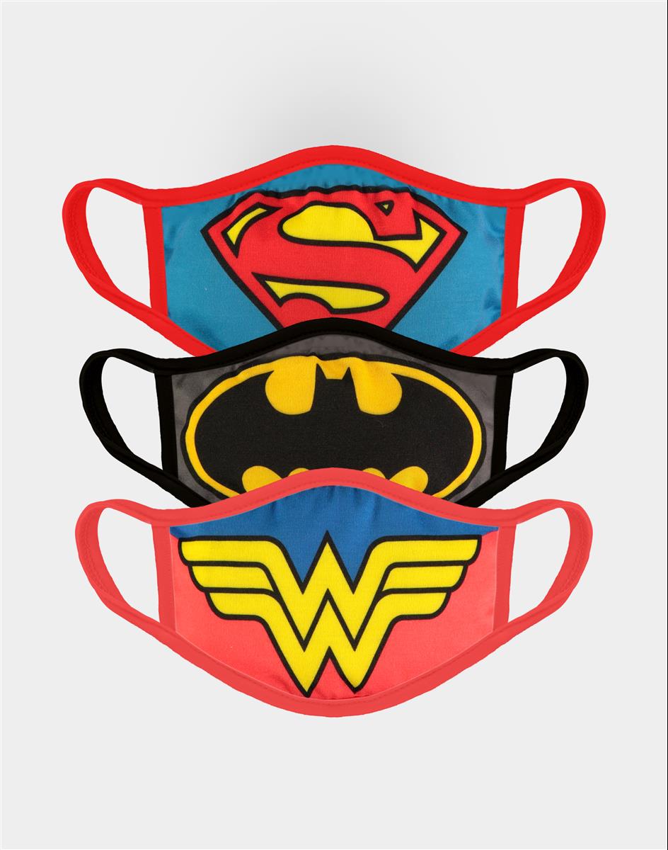 WARNER - BATMAN - OBRAZNE MASKE (3 PAKET)