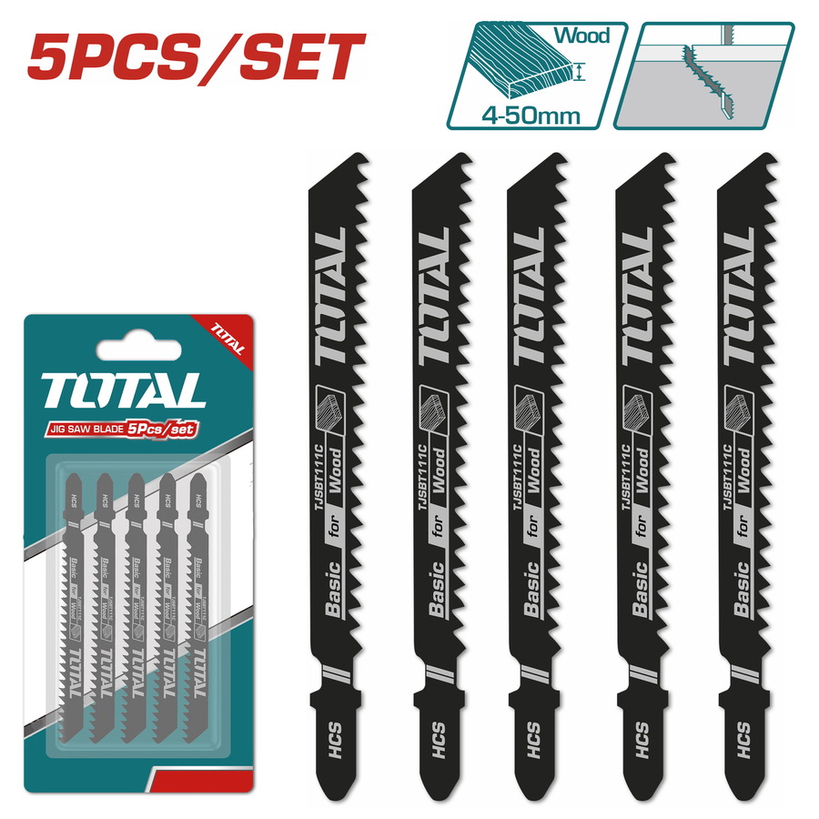 5-delni set-list za vbodno žago za les (TJSBT111C) | Big Bang