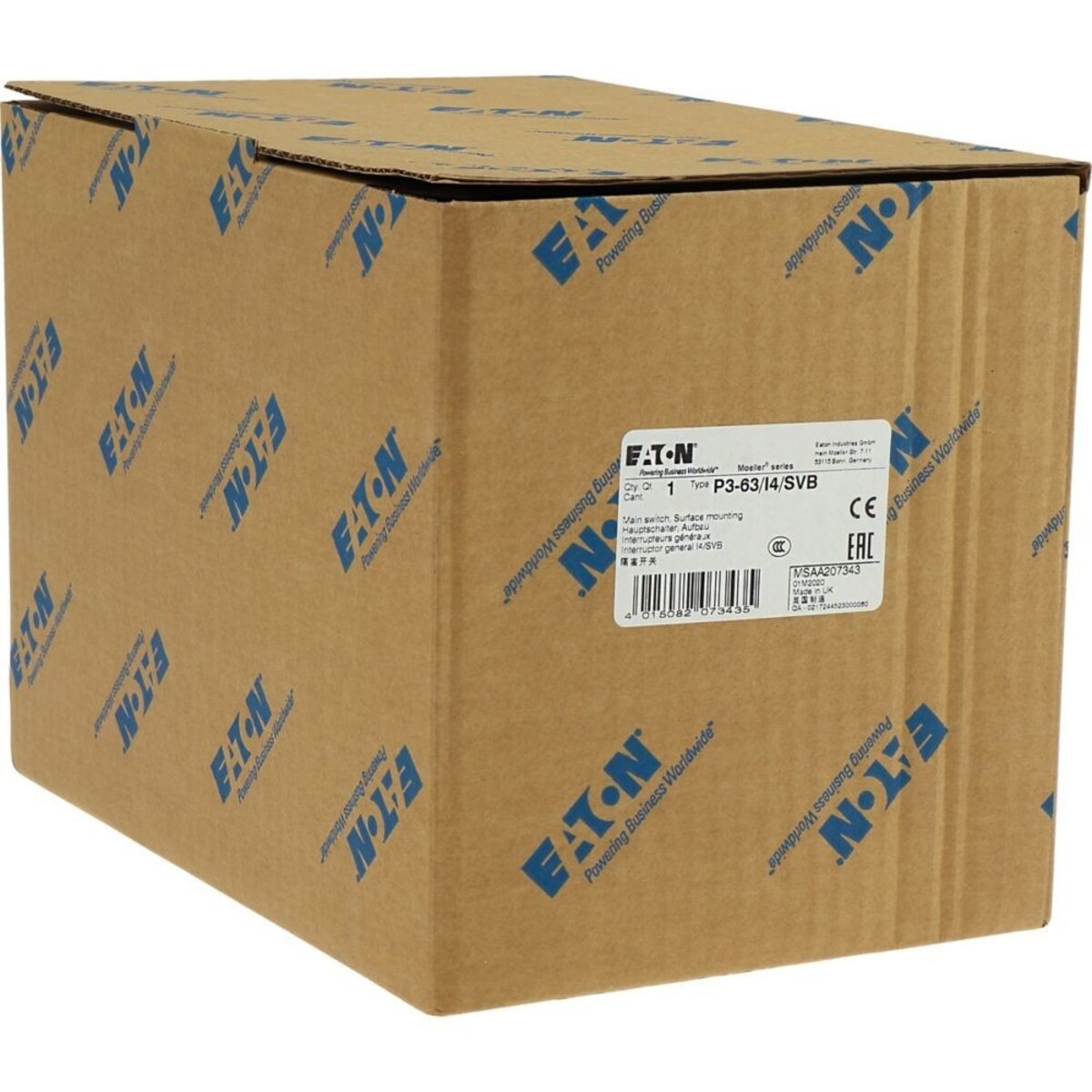 Eaton (Moeller) Glavno stikalo I4/SVB P3-63/I4/SVB