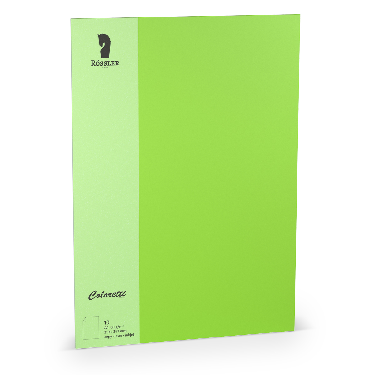 FOLIJA A4 COLORETTI 10 ENOT ZELENA