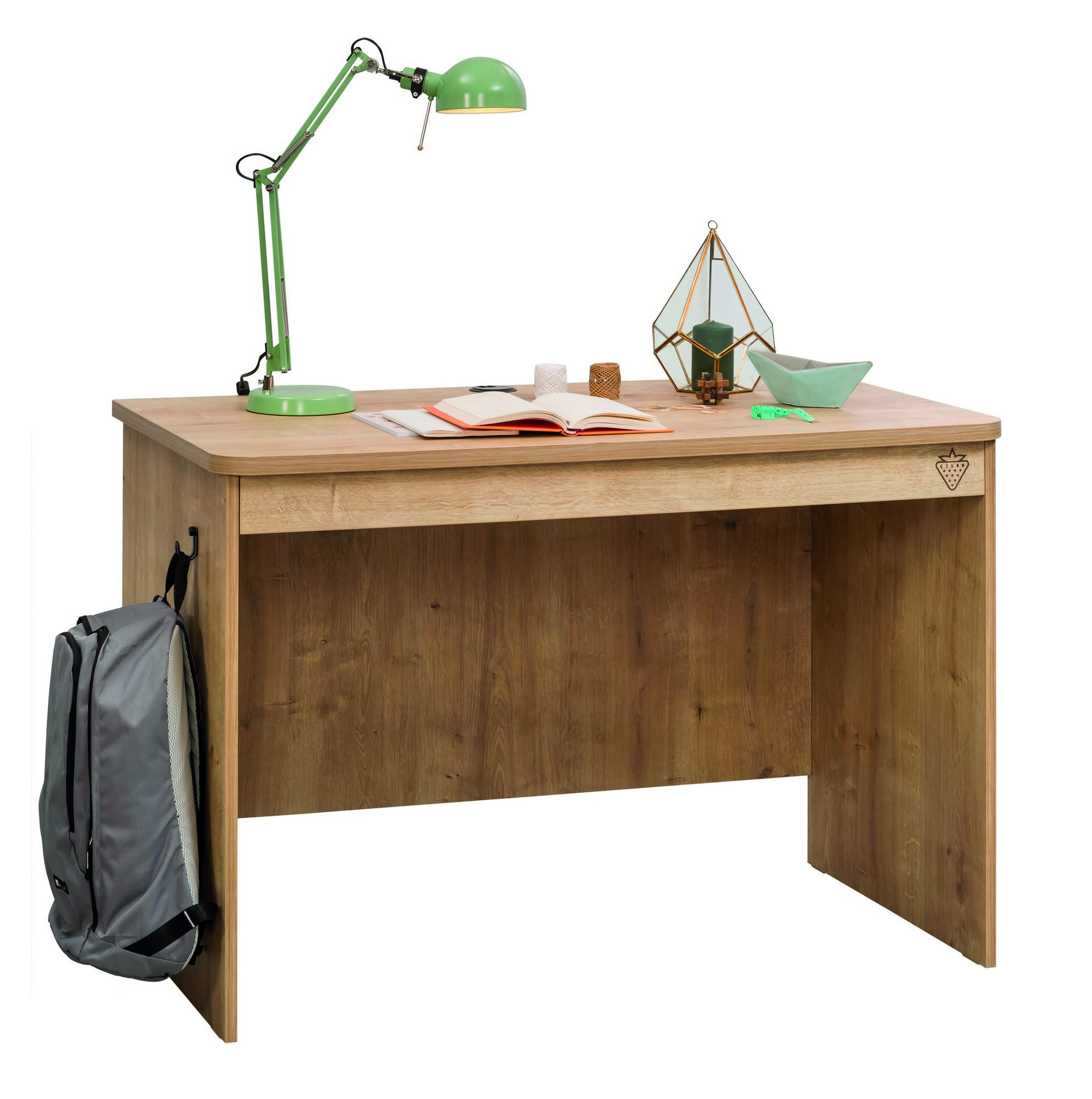 HANAH HOME Mocha Study Desk pisalna miza