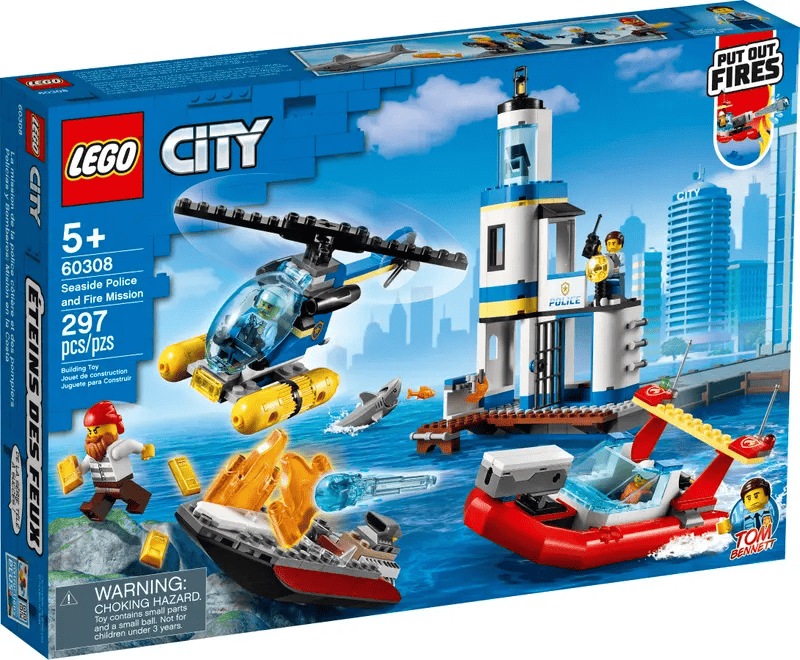 LEGO City 60308 Seaside Police and Fire Mission