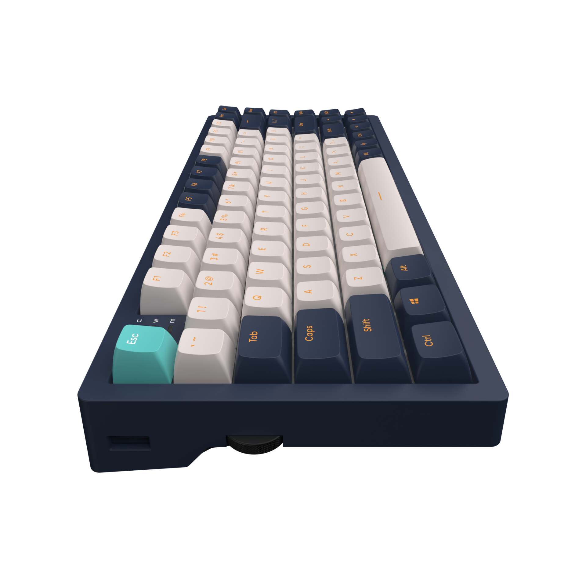 Dark Project KD83A Navy Blue/Ivory - G3MS Mech. RGB (ENG) [ANSI]