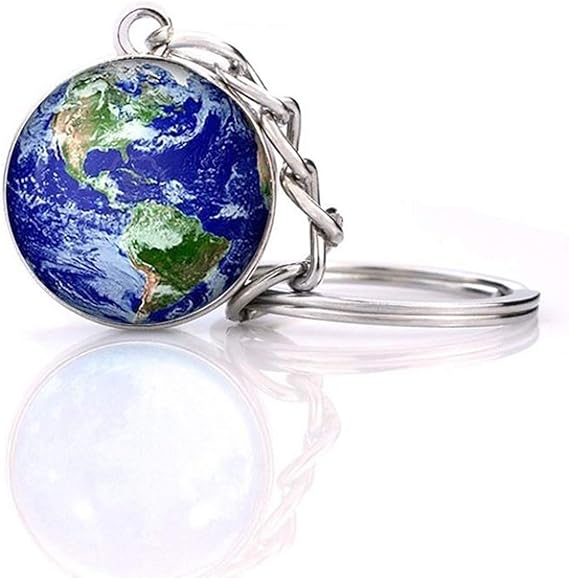 Solar System Planets Keychain Accessory Pendant Glows in the Dark