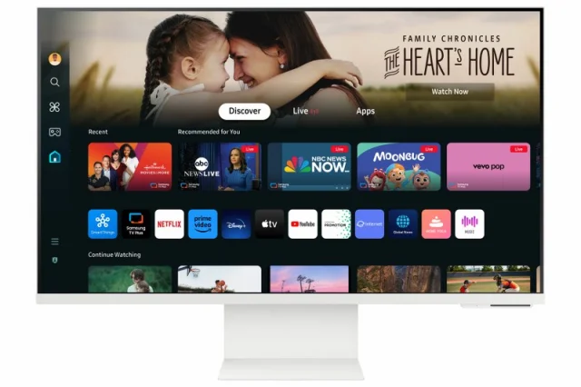 Monitor Samsung 81,3 cm (32,0'') LS32DM801UUXDU 3840x2160 Smart TV ...