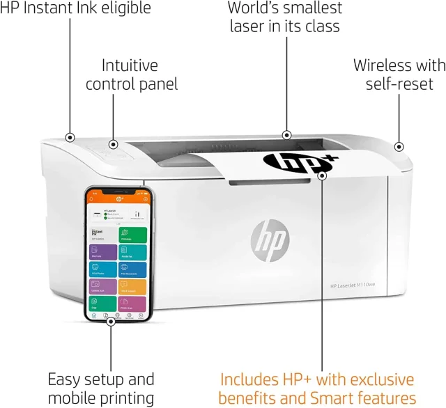 Obnovljeno - znaki rabe - HP LaserJet M110W brezžični laserski tiskalnik