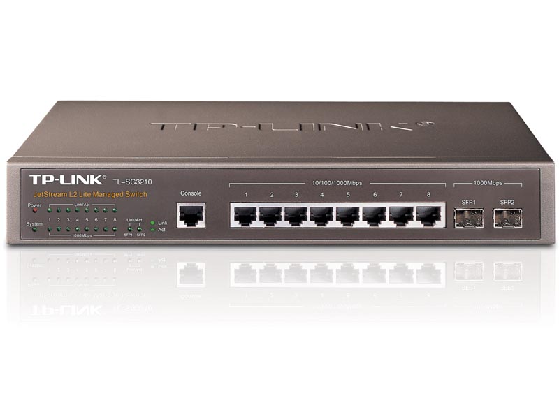 TP-LINK TL-SG3210 8-PORT GIGABIT L2 MANAGED Z 2-PO