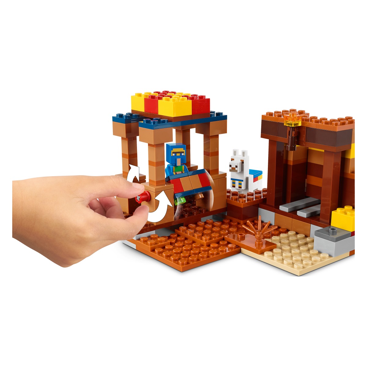 Lego Minecraft 21167 Trgovalna postojanka