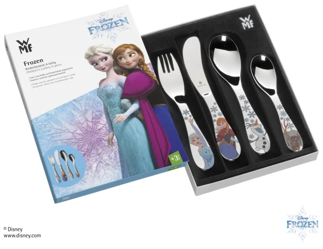 WMF 1286006040 Frozen 4-delni otroški jedilni set