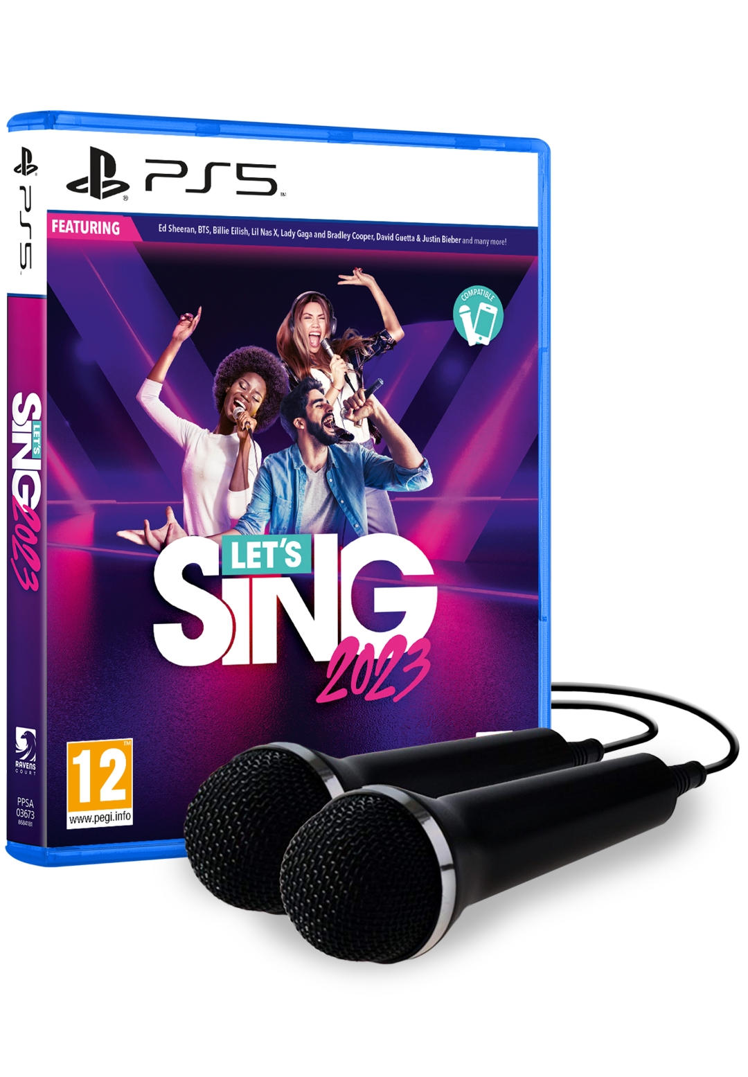 LET'S SING 2023 - DOUBLE MIC BUNDLE igra za PS5